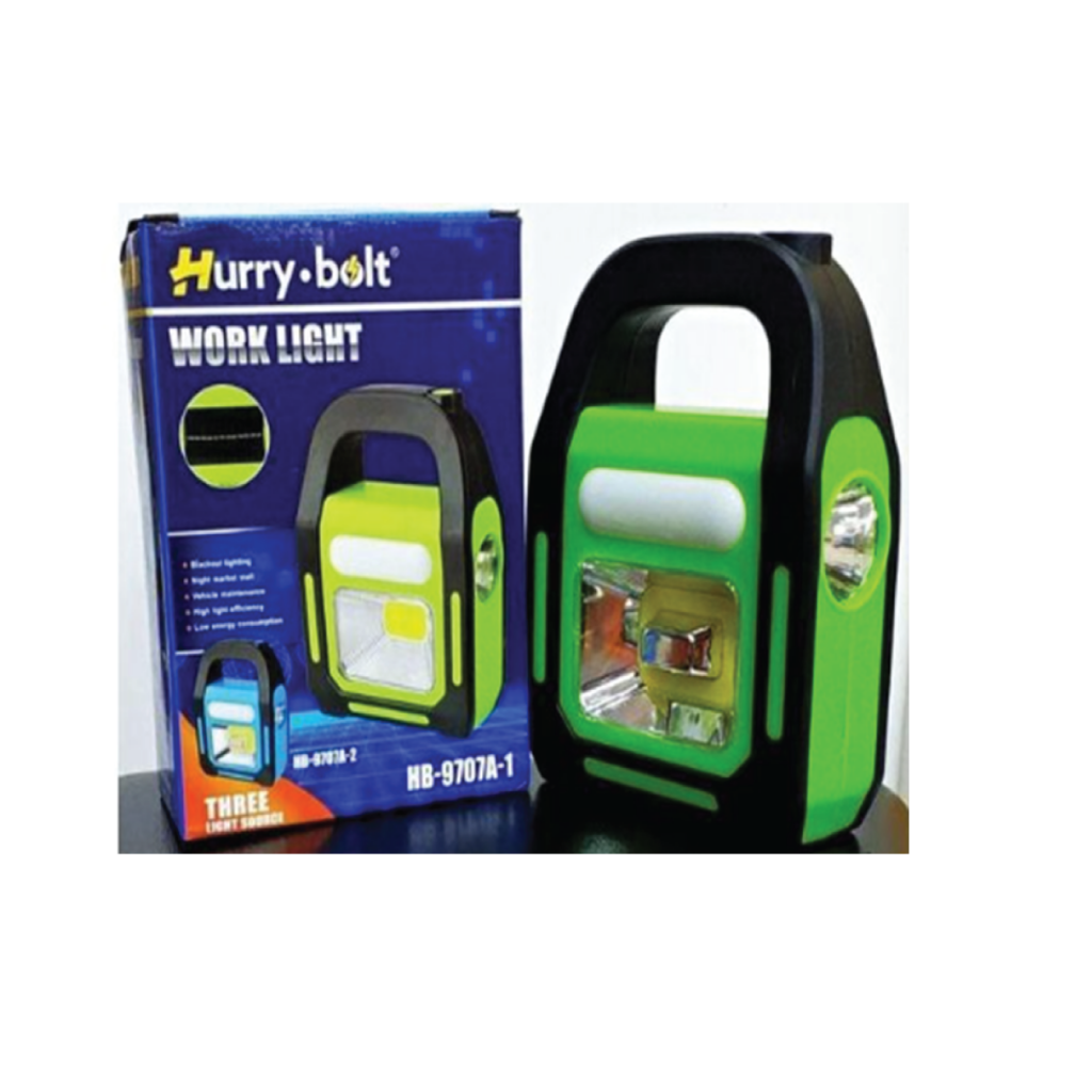 Hurry Bolt Solar 3-Mode Work Light | KenBuyKen